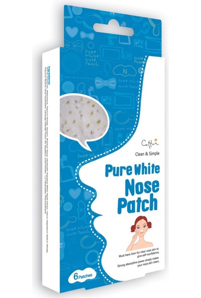 Cettua Clean&Simple Temizleyici Burun Bandı 6'Lı