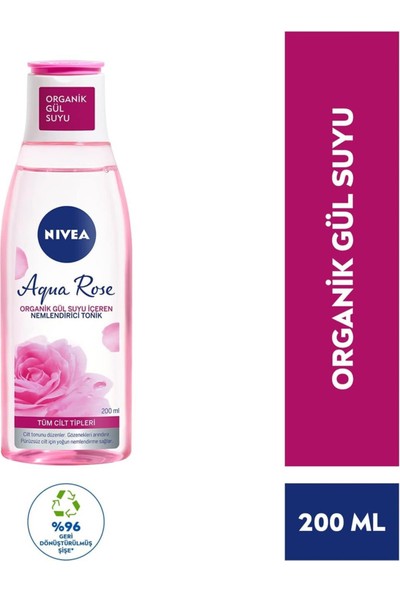 Nivea Aqua Rose Tonik Nemlendirici 200 Ml