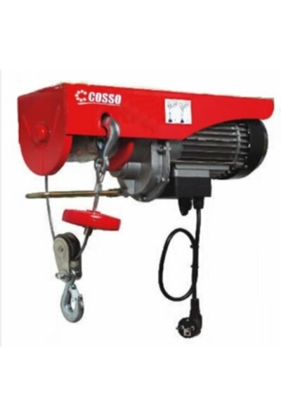 Cosso Vinç Elektrikli 400/800 kg Çok Amaçlı Elektrikli Vinç Cosso Vinç Elektrikli 400/800 kg Çok Amaçlı Elektrikli Vinç
