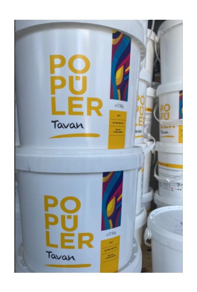 Polisan Popüler Tavan Boyası Beyaz 17,5 kg