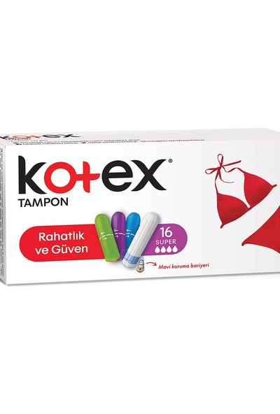 Kotex Süper Tampon Kotex Süper Tampon