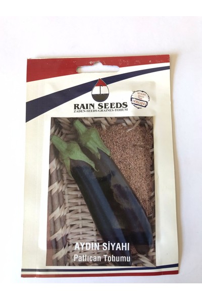 Raın Seeds Aydın Siyahi Patlıcan Tohumu