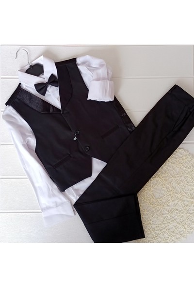 Emin Kids Erkek Çocuk Özel Gün Simli Takım Elbise