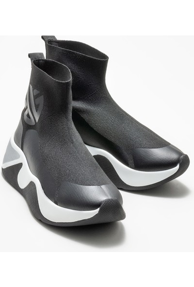 Elle Shoes Siyah Kadın Spor Bot
