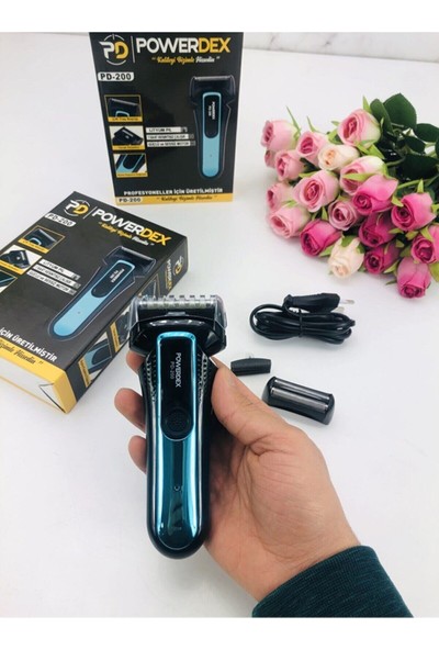 Powerdex PD-200 Şarjlı Sıfır Sakal Traş Makinesi Powerdex PD-200 Şarjlı Sıfır Sakal Traş Makinesi