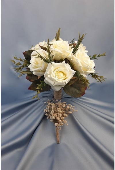 Kamus Beyaz Güllü Gelin Çiçeği Yeşil Yapraklı Gelin Buketi , Yaka Çiçeği, Gelin El Çiçeği Kamus Beyaz Güllü Gelin Çiçeği Yeşil Yapraklı Gelin Buketi , Yaka Çiçeği, Gelin El Çiçeği