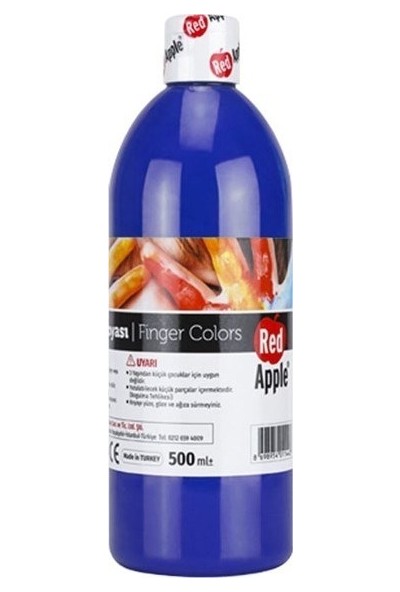 Red Apple RP150-13 Parmak Boyası 500 G Mavi