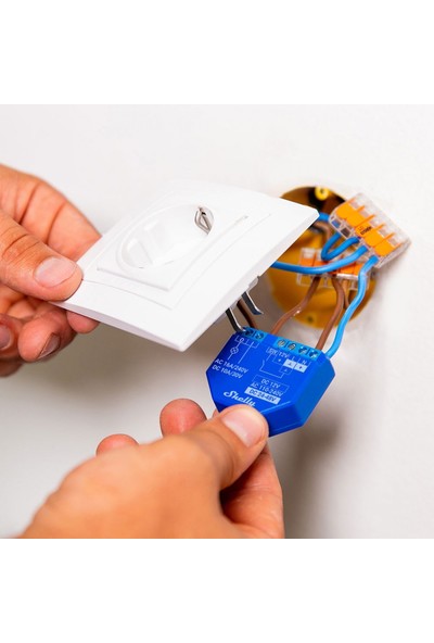 Shelly 1 Plus, 16A, Tek Kanal, Wi-Fi,bluetooth Röle, Akıllı Ev, Google&alexa Shelly 1 Plus, 16A, Tek Kanal, Wi-Fi,bluetooth Röle, Akıllı Ev, Google&alexa