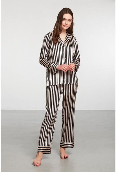 Penye Mood 2017 Saten Pijama Takım