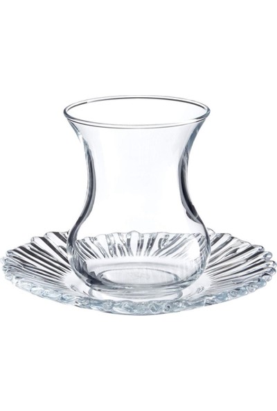 Paşabahçe Aurora Çay Seti 6 Kişilik 12 Parça