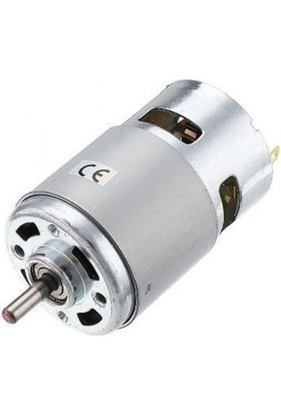 Robot Diyarı RS775 Dc Motor Rulmanlı 12-36 Volt 12000 Rpm Şarjlı Matkap – Cnc Motoru Robot Diyarı RS775 Dc Motor Rulmanlı 12-36 Volt 12000 Rpm Şarjlı Matkap – Cnc Motoru