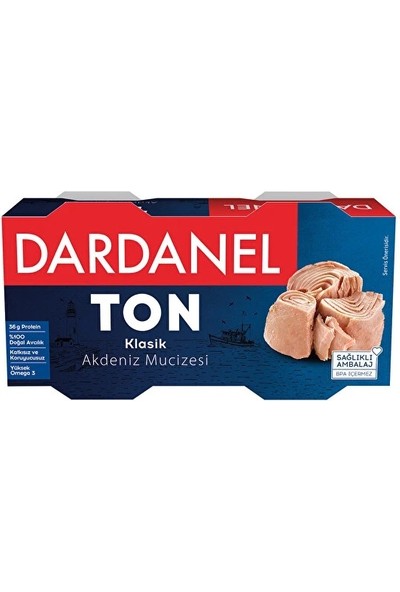 Dardanel Ton Klasik Akdeniz Mucizesi 2 x 75 gr Dardanel Ton Klasik Akdeniz Mucizesi 2 x 75 gr