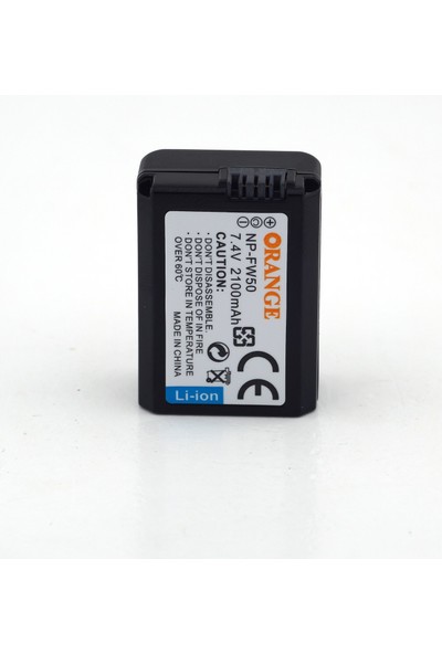 Dymax Sony Fw-50 Batarya A7-A7R-A7S-A7S2-A7R2-A35-A55 Nex 3-Nex 5-Nex 3d-Nex 3K-A6000-A6300-A6500-A5000 FW50 Batarya