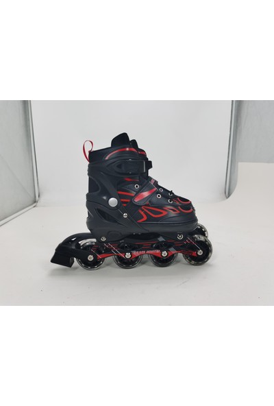 Vadi Çift Sıra Alüminyum Gövdeli Işıklı Silikon Teker Ayarlanabilir Alıştırma Pateni Çanta Hediyeli Vadi Çift Sıra Alüminyum Gövdeli Işıklı Silikon Teker Ayarlanabilir Alıştırma Pateni Çanta Hediyeli