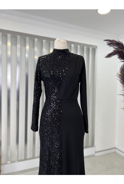 Piennar Irmak Açelya Payetli Abiye Piennar Irmak Açelya Payetli Abiye