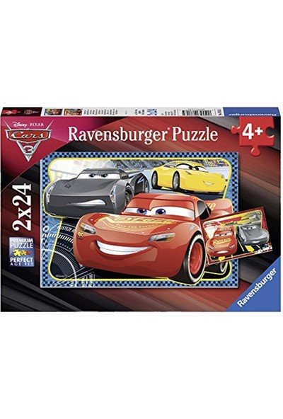Ravensburger 2X24 Parça Yapboz Wd Cars