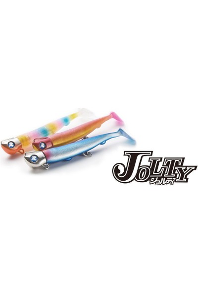 Blue Blue Jolty Silikon & 22G Jighead Blue Blue Jolty Silikon & 22G Jighead