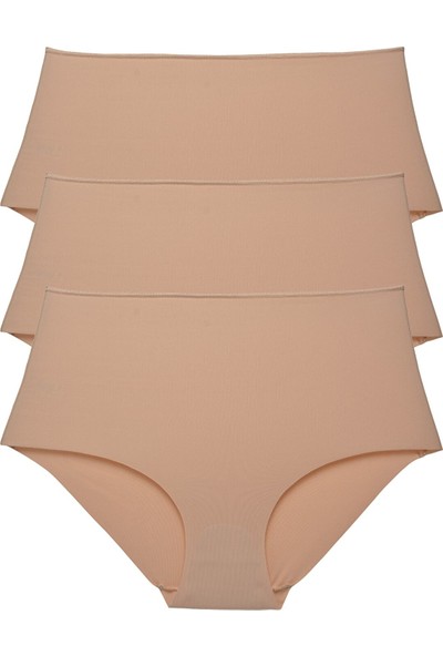 Sensu Kadın Yüksek Bel Lazer Kesim Külot 3 Lü KTS2011 Sensu Kadın Yüksek Bel Lazer Kesim Külot 3 Lü KTS2011