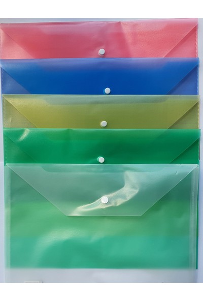 Cmk Çok Amaçlı Çıtçıtlı Dosya Seti 5'li Paket