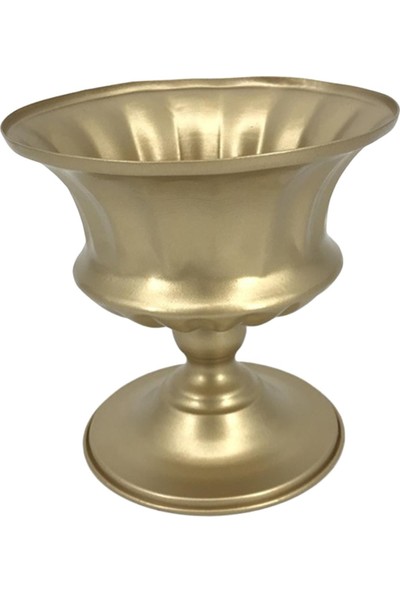 Dolity Avrupa Tarzı Metal Vazo Düğün Dekorasyon Altın Saksı 12X15X15 cm (Yurt Dışından) Dolity Avrupa Tarzı Metal Vazo Düğün Dekorasyon Altın Saksı 12X15X15 cm (Yurt Dışından)