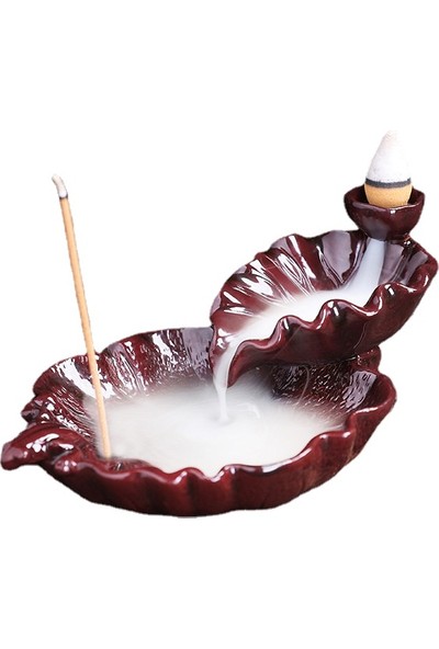 Douler Geri Akış Tütsü Seramik Ev Tütsü Küçük Keşiş Yaratıcı Sandal Ağacı Agarwood Tütsü (Yurt Dışından)