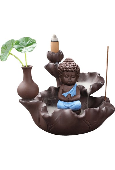 Douler Mor Kil Geri Akış Tütsü Zen Lotus Sandal Ağacı Antika Tütsü (Yurt Dışından) Douler Mor Kil Geri Akış Tütsü Zen Lotus Sandal Ağacı Antika Tütsü (Yurt Dışından)