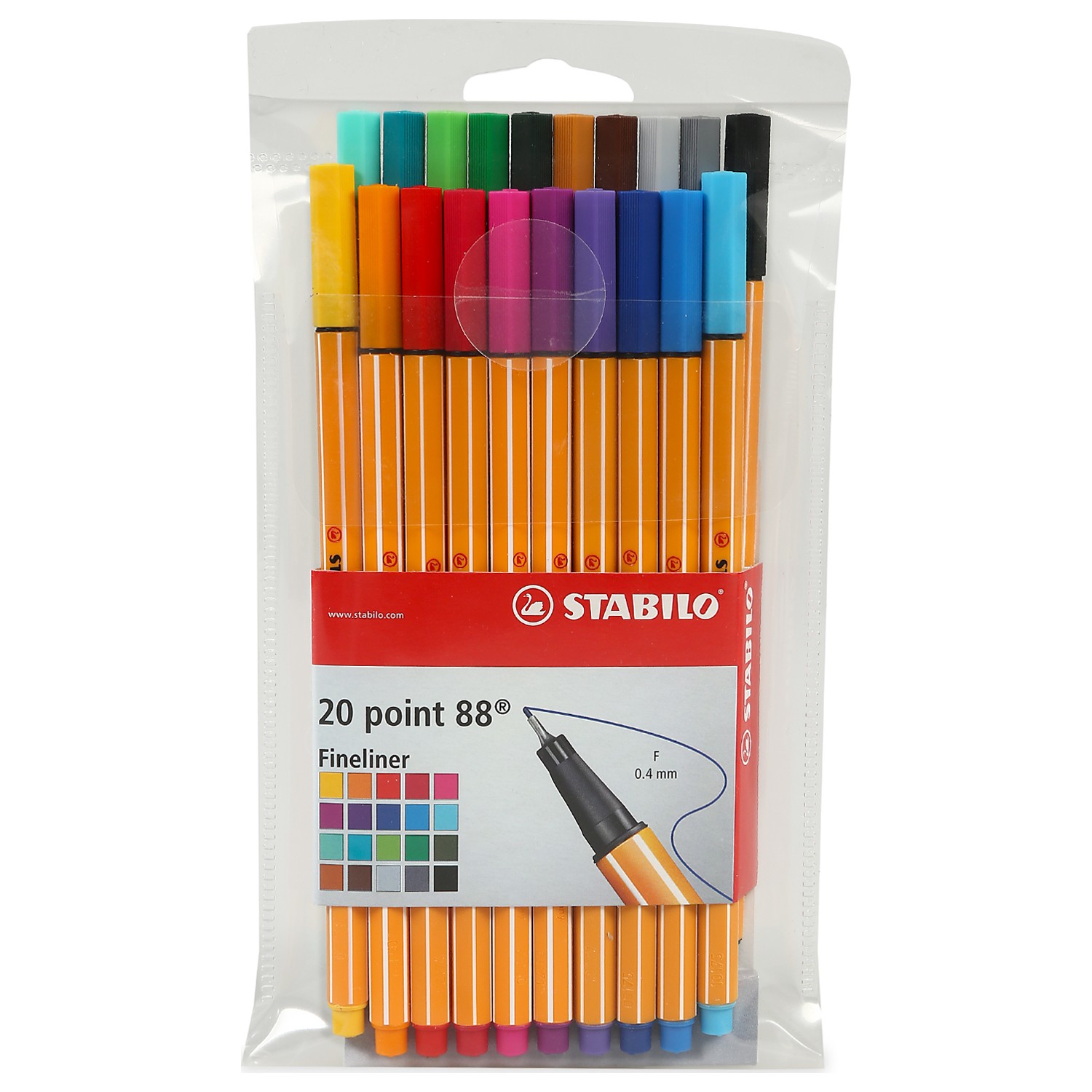 Stabilo Point Fineliner Kalem 88 20'li Paket Fiyatı