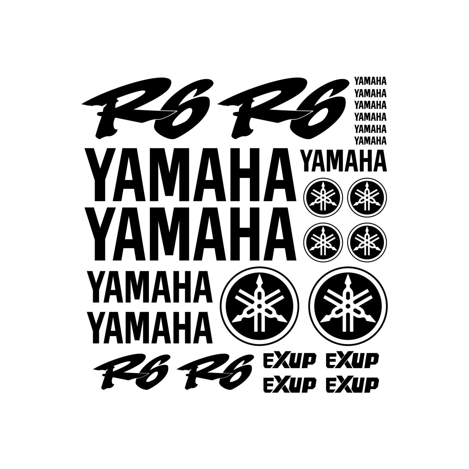 Sticker Master Yamaha R6 Sticker Set 2 Oto Motor Pc Etiket Fiyatı