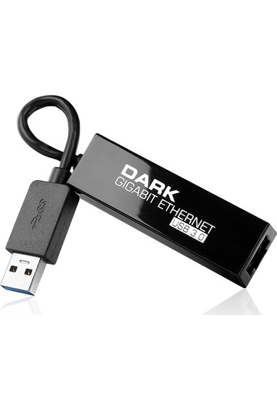 Dark Usb 3.0 To Ethernet Çevirici Dönüştürücü Adaptör (Gigabit Destekli)(DK-NT-U3GLAN) Dark Usb 3.0 To Ethernet Çevirici Dönüştürücü Adaptör (Gigabit Destekli)(DK-NT-U3GLAN)