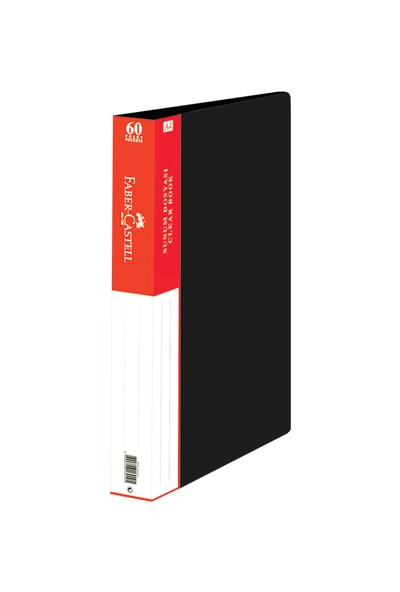 Faber-Castell Standart Sunum Dosyası 60 Yaprak Siyah Faber-Castell Standart Sunum Dosyası 60 Yaprak Siyah