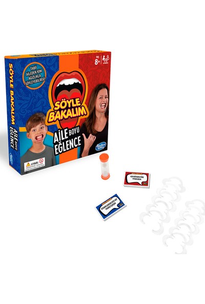 Hasbro Gaming Söyle Bakalım Aile Boyu Eğlence Hasbro Gaming Söyle Bakalım Aile Boyu Eğlence