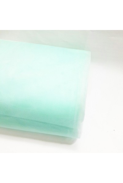 Byozras Kristal Tül - En 3 Metre - Soft ve Canlı Renklerde Mint Byozras Kristal Tül - En 3 Metre - Soft ve Canlı Renklerde Mint