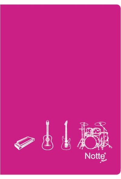 Notte Müzik Defteri A5 40 Yp. 11-140