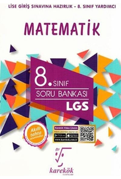 Karekök Yayınları 8.Sınıf Lgs Matematik Soru Bankası