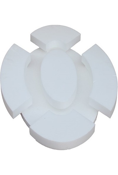 Propiyer Ledli Spotlu Tavan Göbeği - Oval 120 cm Propiyer Ledli Spotlu Tavan Göbeği - Oval 120 cm