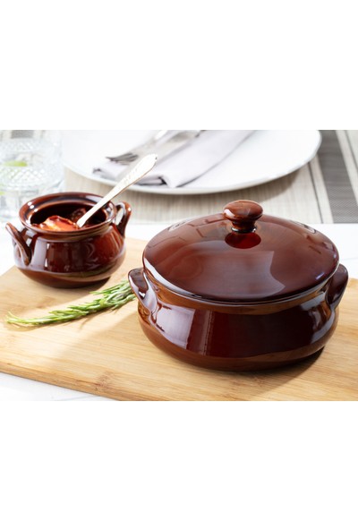 Madame Coco Terre Seramik Tencere - 17 cm