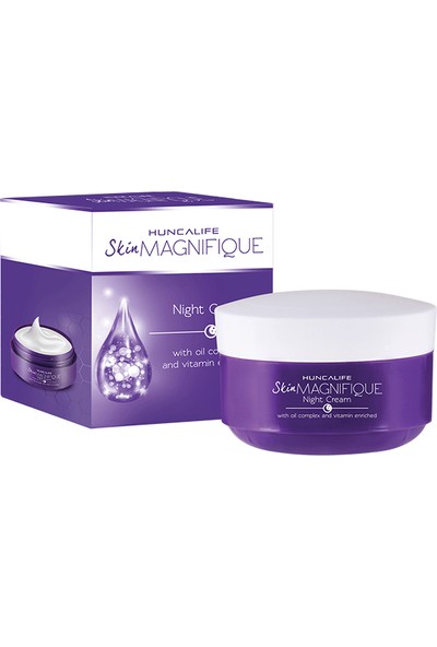 Huncalife Skin Magnifique Gece Kremi 50 ml Huncalife Skin Magnifique Gece Kremi 50 ml