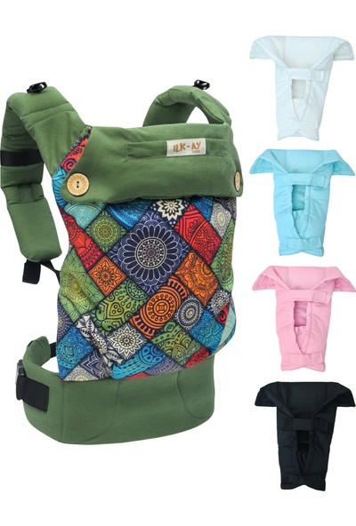 İlk-Ay Baby Handy Kanguru Etnik Desen Yenidoğan Set 0 - 4 Yaş İlk-Ay Baby Handy Kanguru Etnik Desen Yenidoğan Set 0 - 4 Yaş