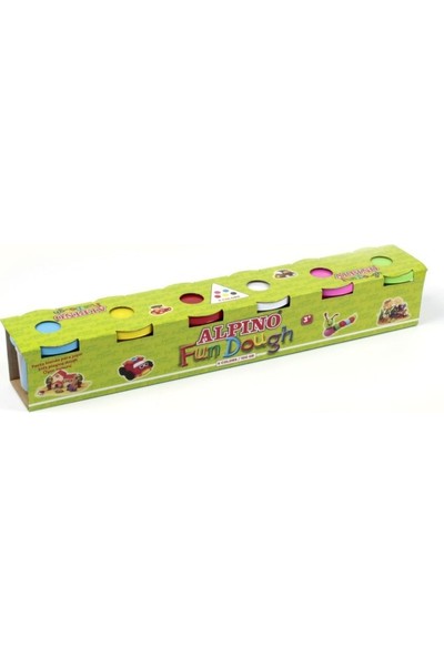 Alpino DP-000301 Oyun Hamuru 6' lı 100Gr