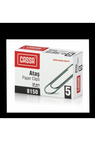 Cassa 8150 Ataş 50Mm 5 Paket Cassa 8150 Ataş 50Mm 5 Paket