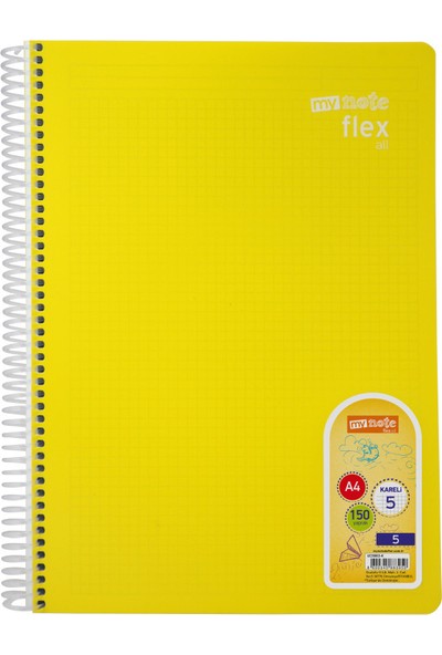 Mynote Flex All 5 Defter A4 150 Yaprak Kareli