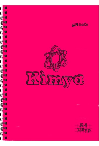 Mynote Kımya Defteri A4 120 Yaprak Kareli Mynote Kımya Defteri A4 120 Yaprak Kareli