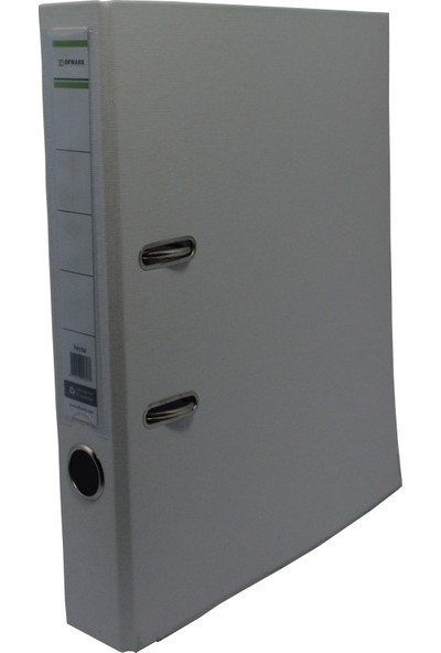 Ofmark Plastik Klasör Çıtalı Dar Beyaz