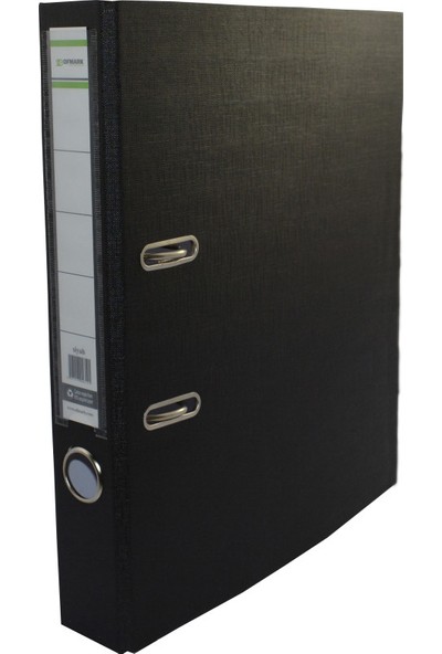 Ofmark Plastik Klasör Çıtalı Dar Siyah