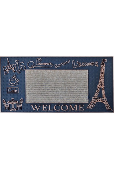 B'Home B'Home Paris Kapı Önü Paspas Halılı 40x80 cm Bronz B'Home B'Home Paris Kapı Önü Paspas Halılı 40x80 cm Bronz