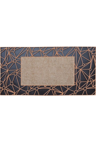 B'Home B'Home Network Kapı Önü Paspas Halılı 40x80 cm Bronz B'Home B'Home Network Kapı Önü Paspas Halılı 40x80 cm Bronz