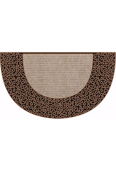 Olunca Olunca Çakıl Kapı Önü Paspas Yarımay Halılı 40x70 cm Bronz Olunca Olunca Çakıl Kapı Önü Paspas Yarımay Halılı 40x70 cm Bronz