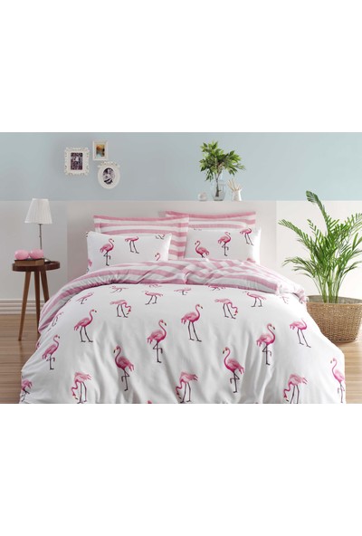 Eponj Home Kolay Ütülenir Nevresim Takımı Çift Kişilik Maylin pudra