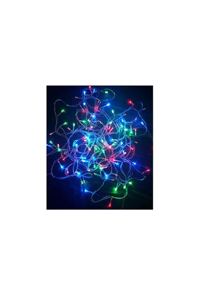 Yılbaşı Led Renkli Işık 8m