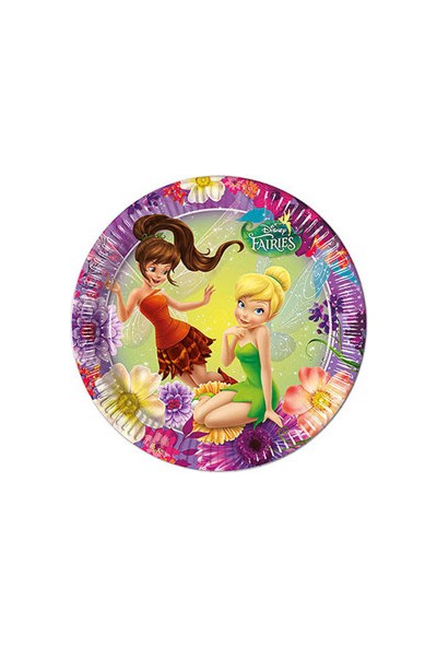 Tinkerbell Sihir Kağıt Tabak 23cm Tinkerbell Sihir Kağıt Tabak 23cm